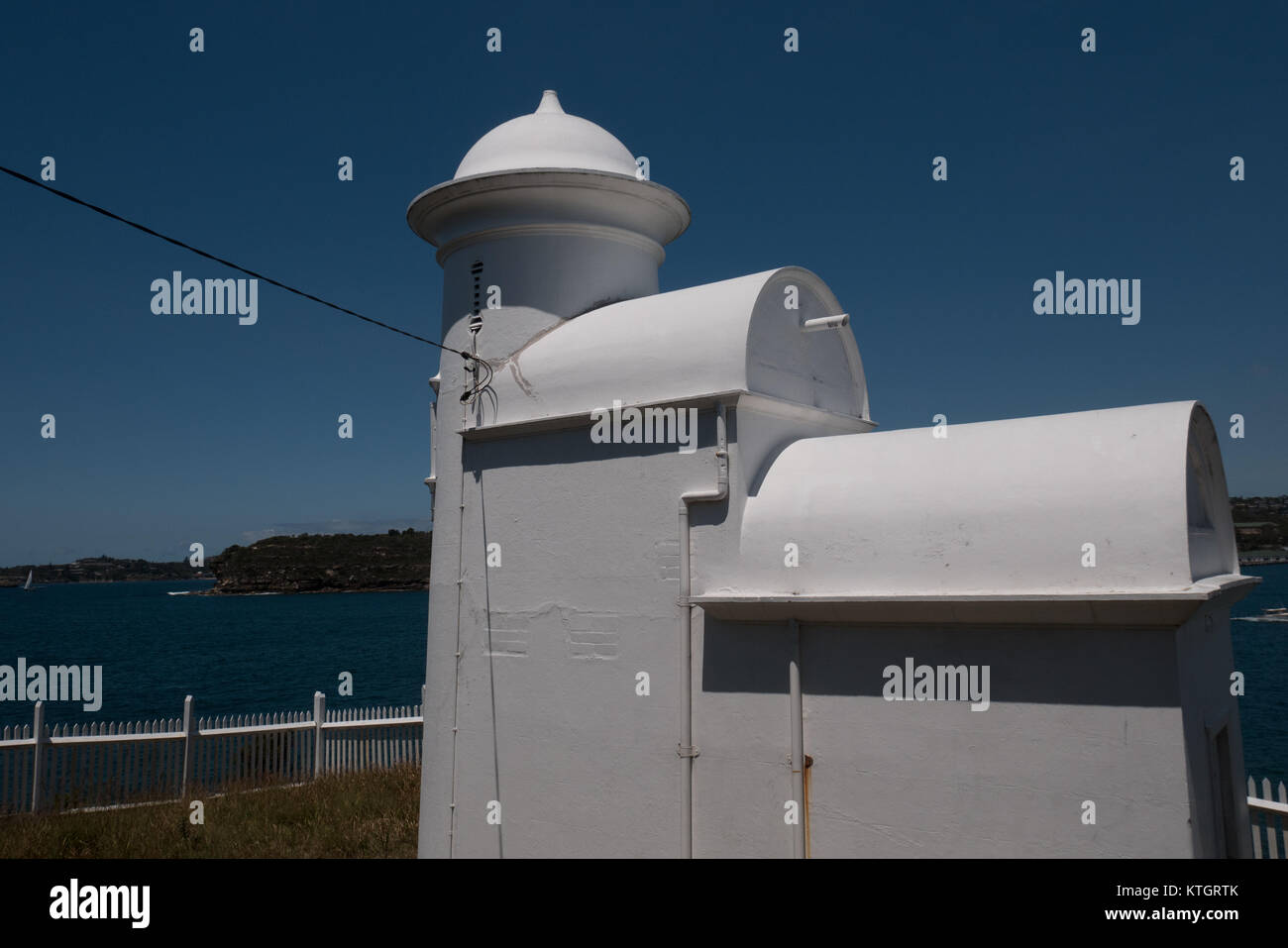 Grotto Point Light, (Port Jackson Entrance Range Front Light) is an ...