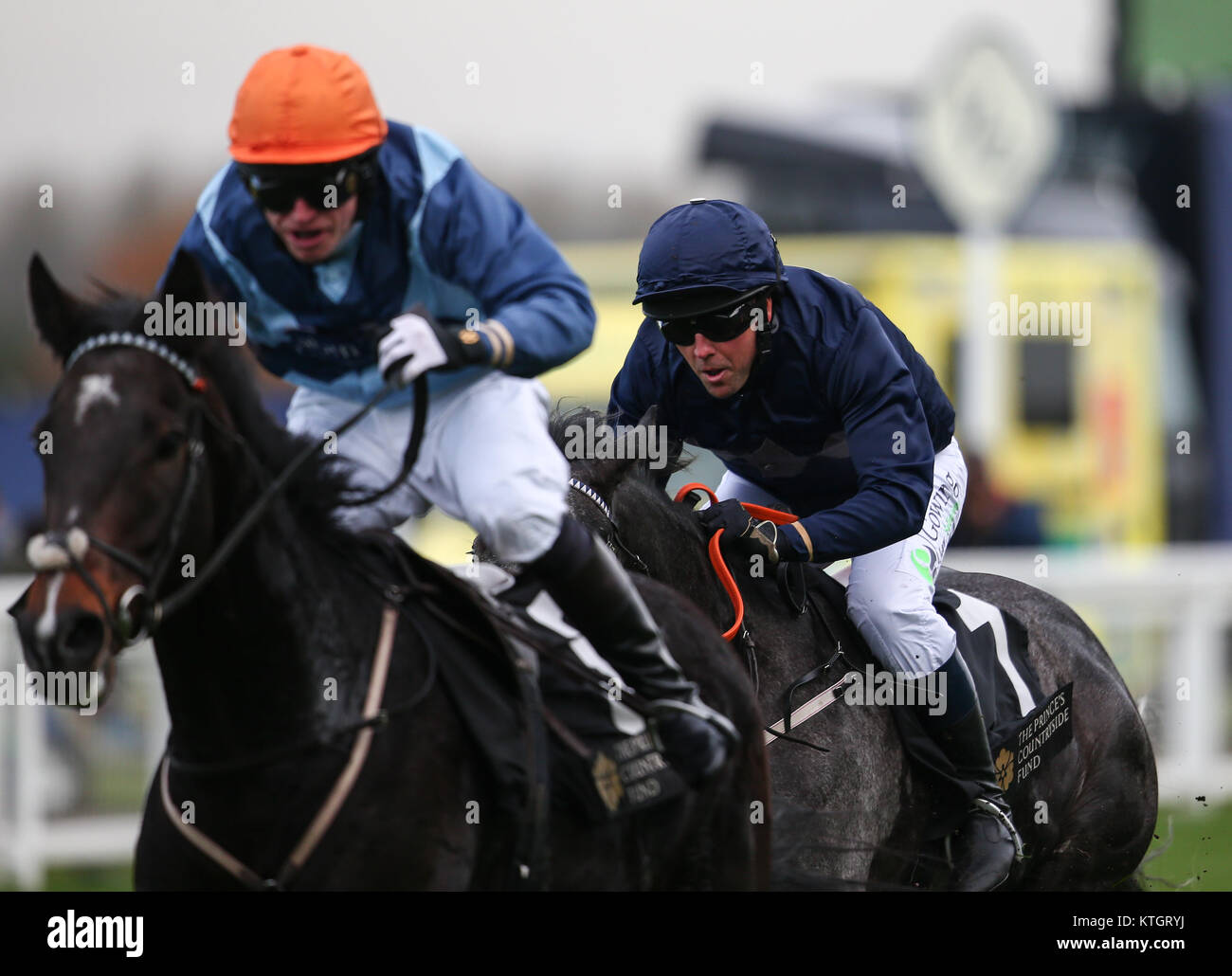 Michael Owen makes his debut as a jockey in a charity race, finishing ...