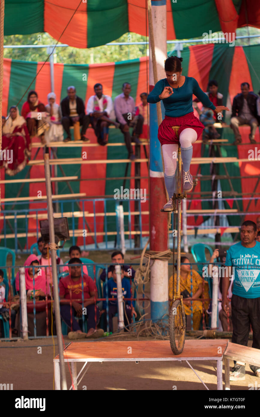 Traditional Circus of Bangladesh Stock Photo - Alamy