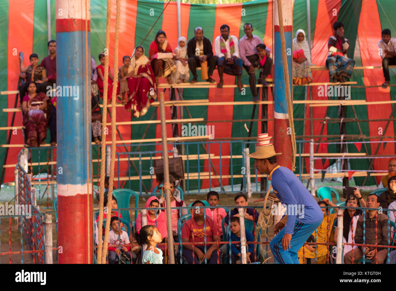 Traditional Circus of Bangladesh Stock Photo - Alamy