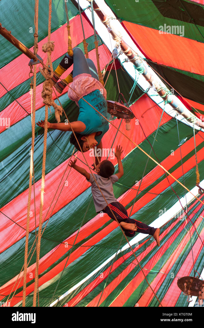 Traditional Circus of Bangladesh Stock Photo - Alamy