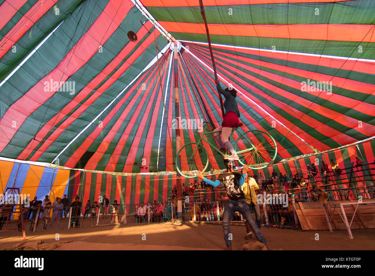 Traditional Circus of Bangladesh Stock Photo - Alamy