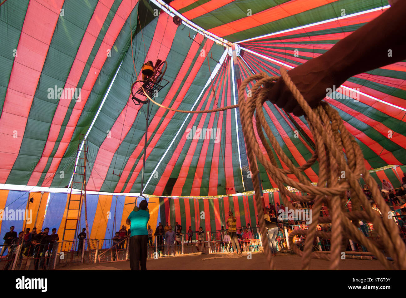 Traditional Circus of Bangladesh Stock Photo - Alamy