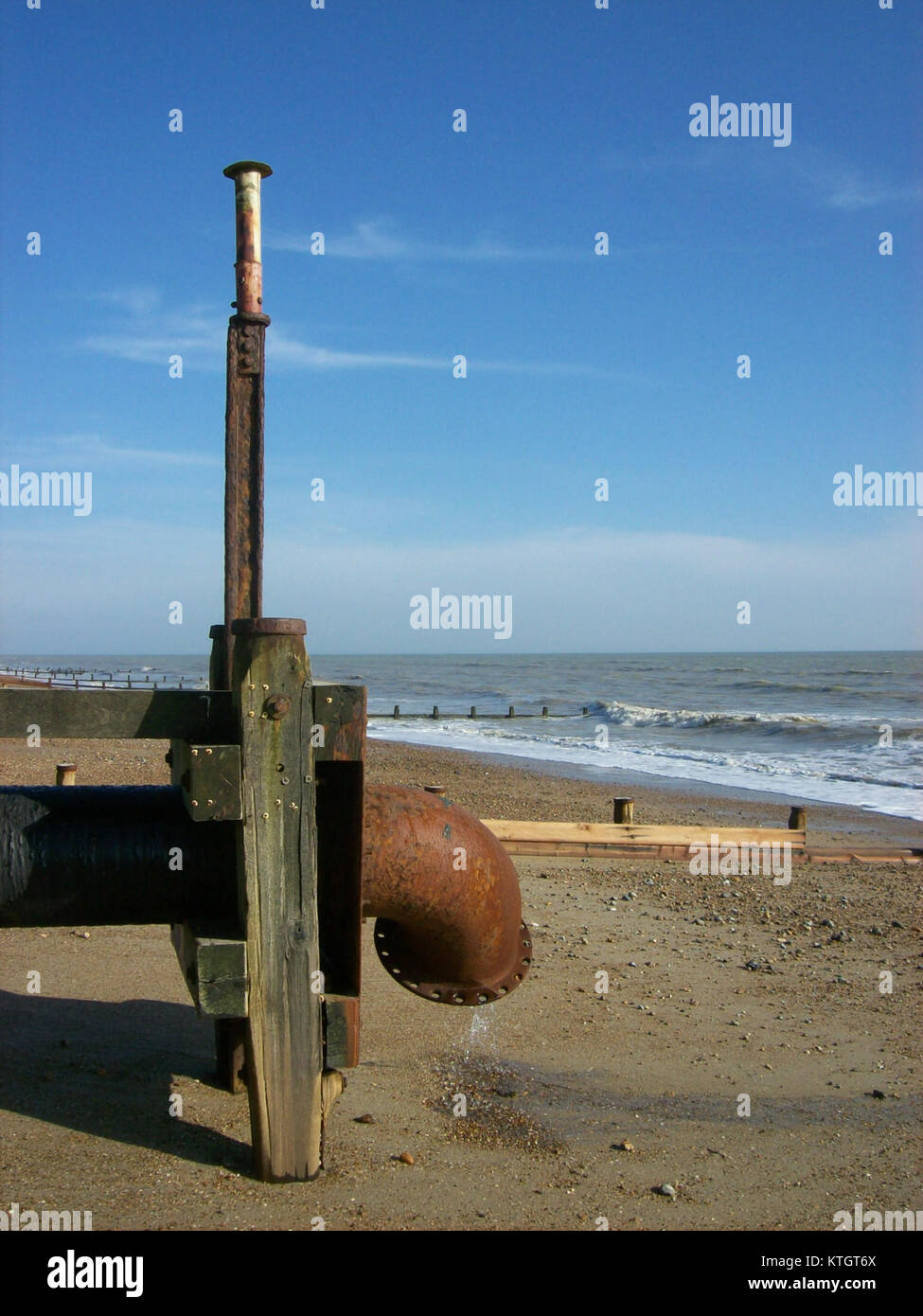 Beach at East Preston Stock Photo - Alamy