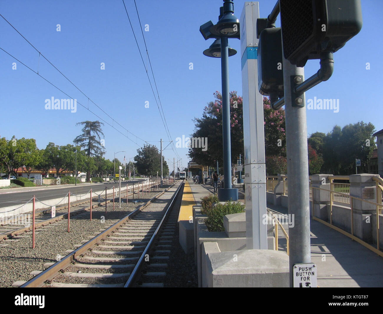 The Berryessa VTA station, located in San Jose, California, is part of ...