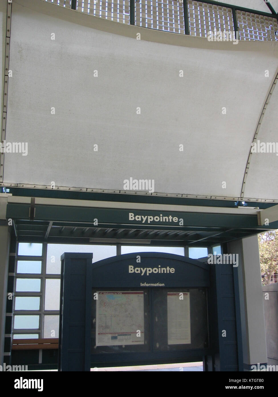 Baypointe is a light rail station on the VTA system in San Jose ...