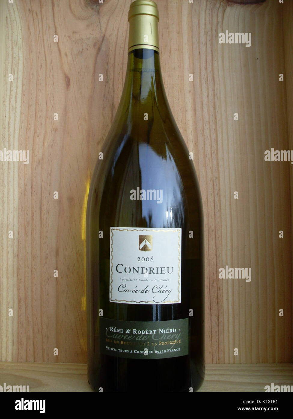 Condrieu Magnum 2008 Stock Photo - Alamy