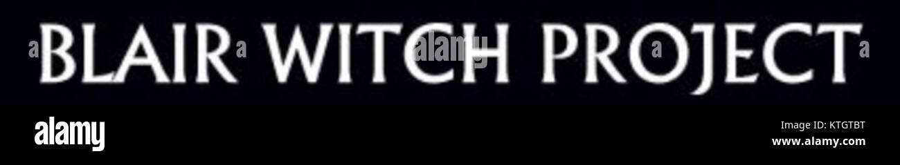 The Blair Witch Project logo is a graphic symbol representing the 1999 ...
