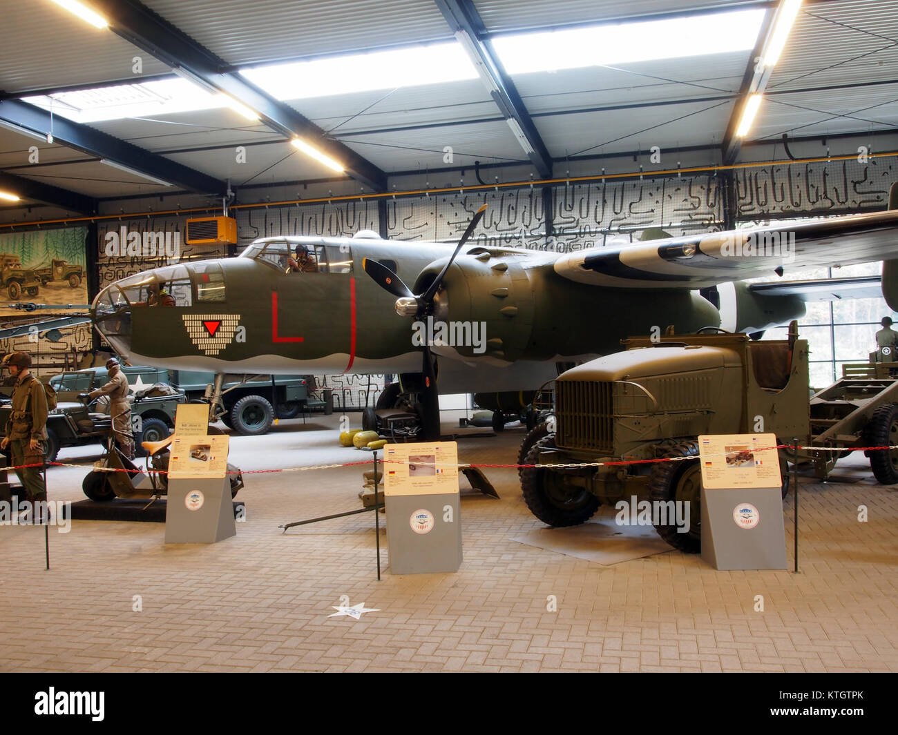 The B-25 Mitchell is a WWII-era American twin-engine bomber aircraft ...