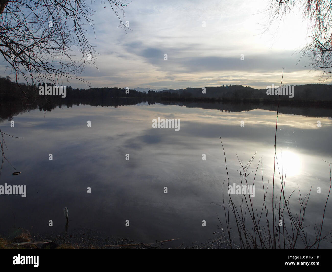 Baerensee is a lake located near Kaufbeuren, Germany. Known for its ...