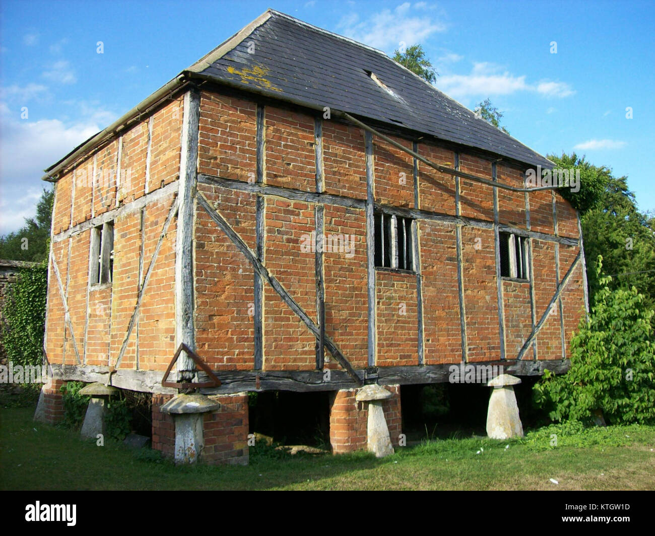 The barn at Middle Aston House is a historical structure located in ...