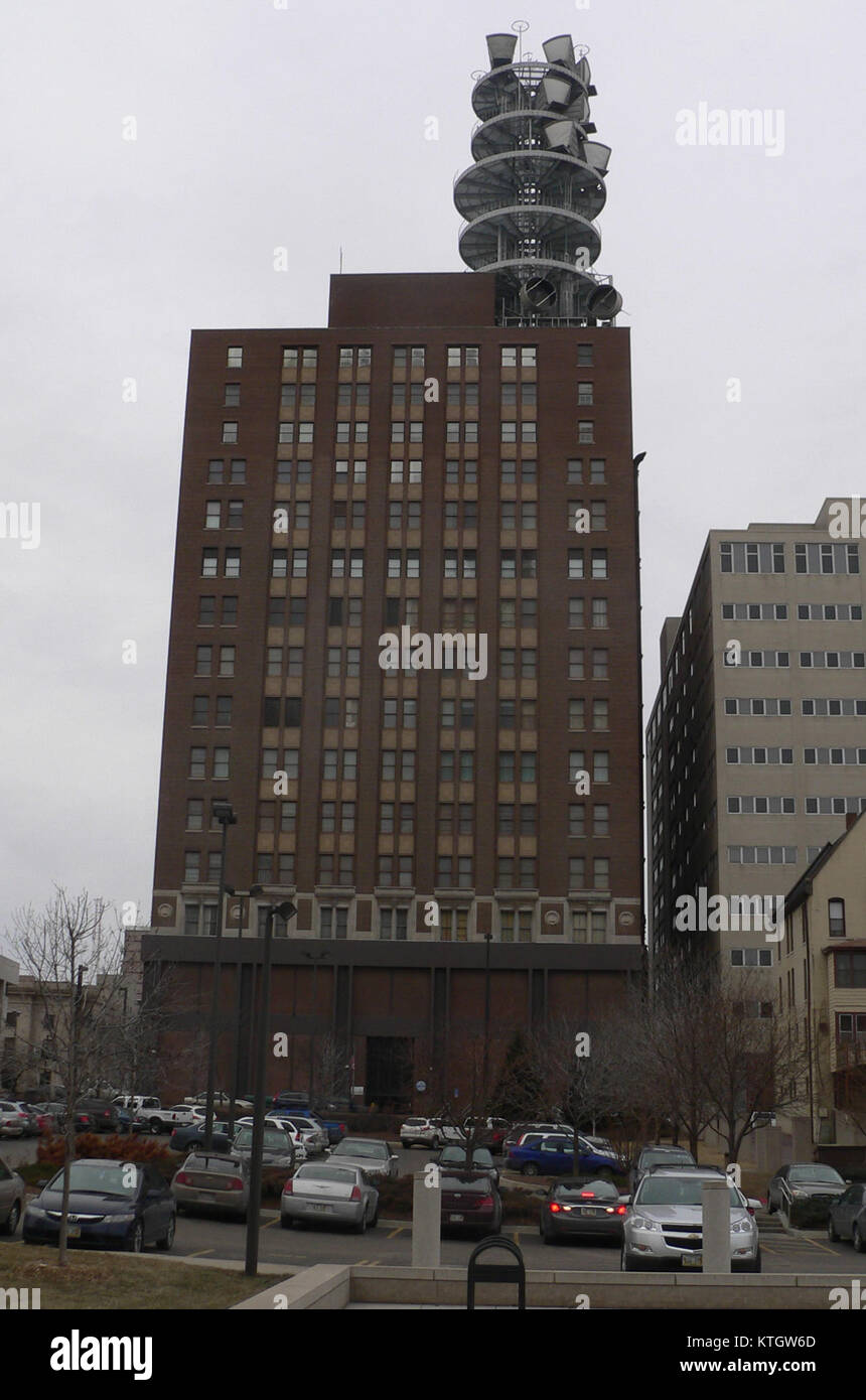 The ATT Building in Omaha, Nebraska, is a modern office structure known ...