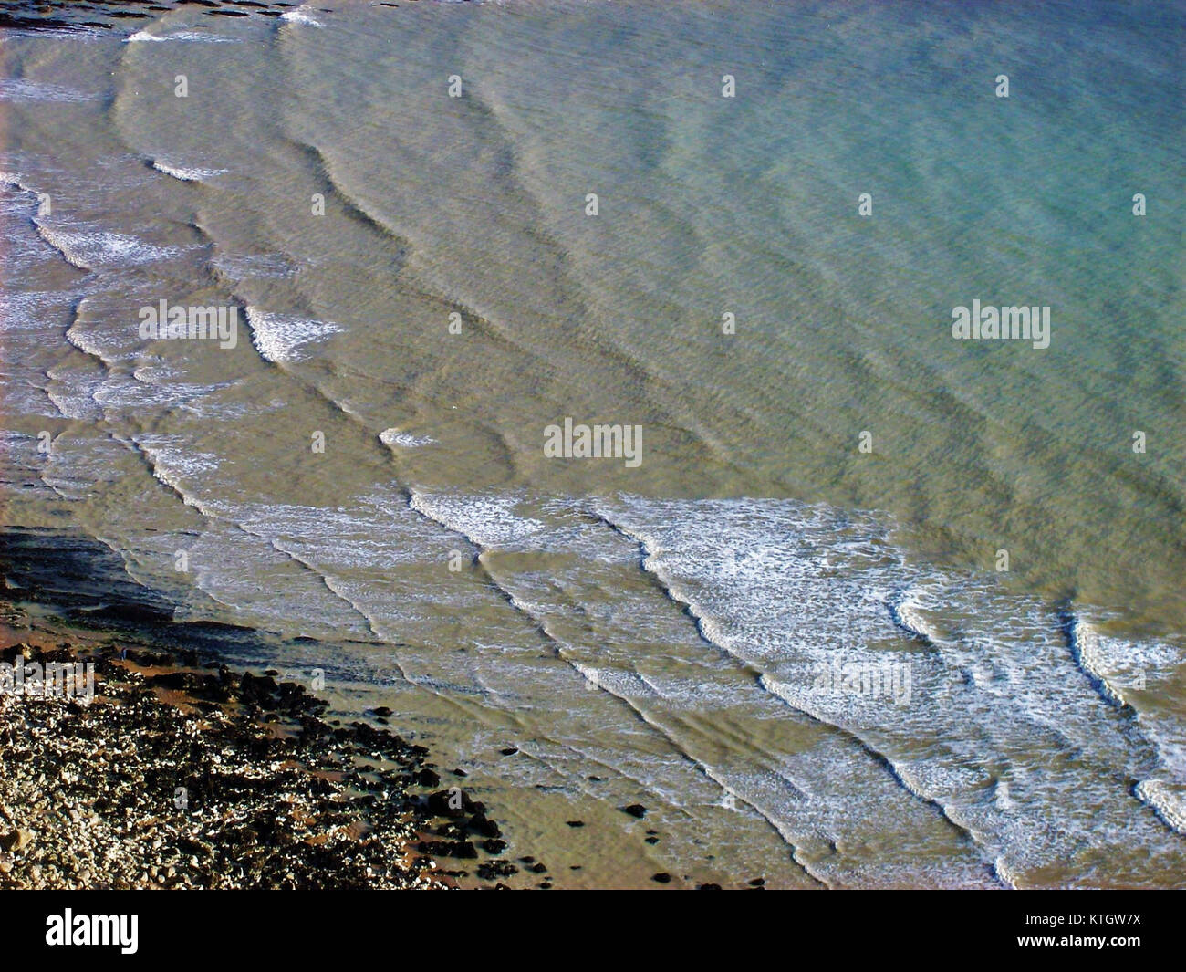 A photograph of Beachy Head, a famous white chalk cliff located in East ...