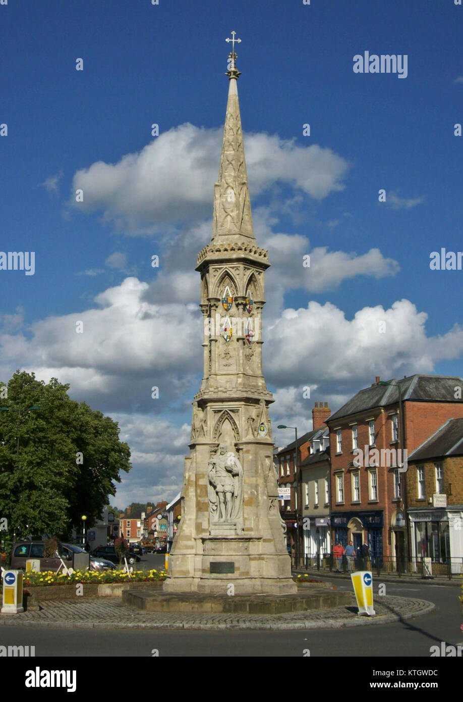 Banbury Cross, an iconic landmark in Banbury, England, is associated ...