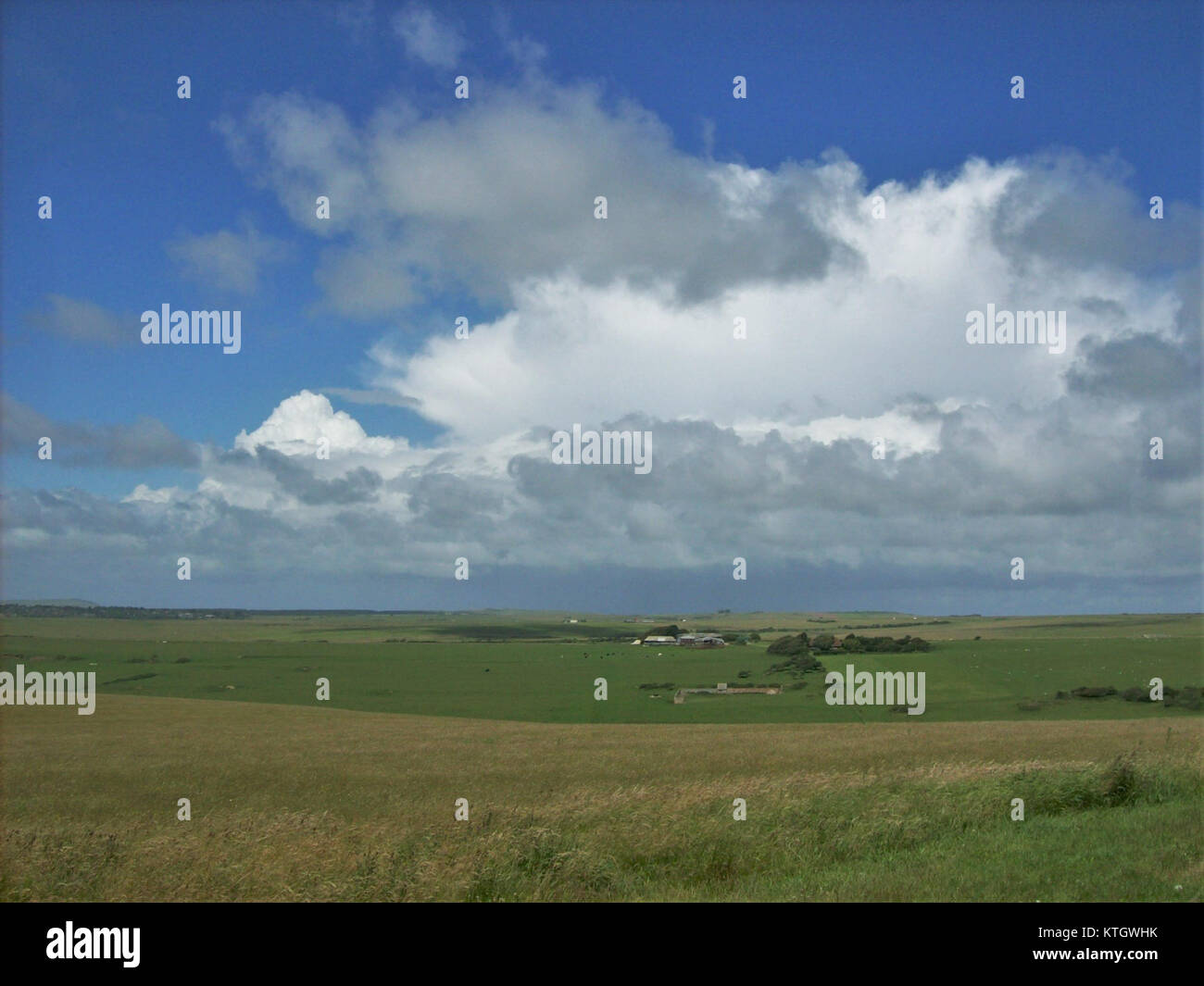 Beachy Head is a famous chalk cliff located in East Sussex, England. It ...