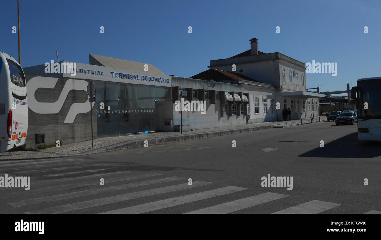 The Figueira da Foz Railway Station and ZOB (Central Bus Station) in ...