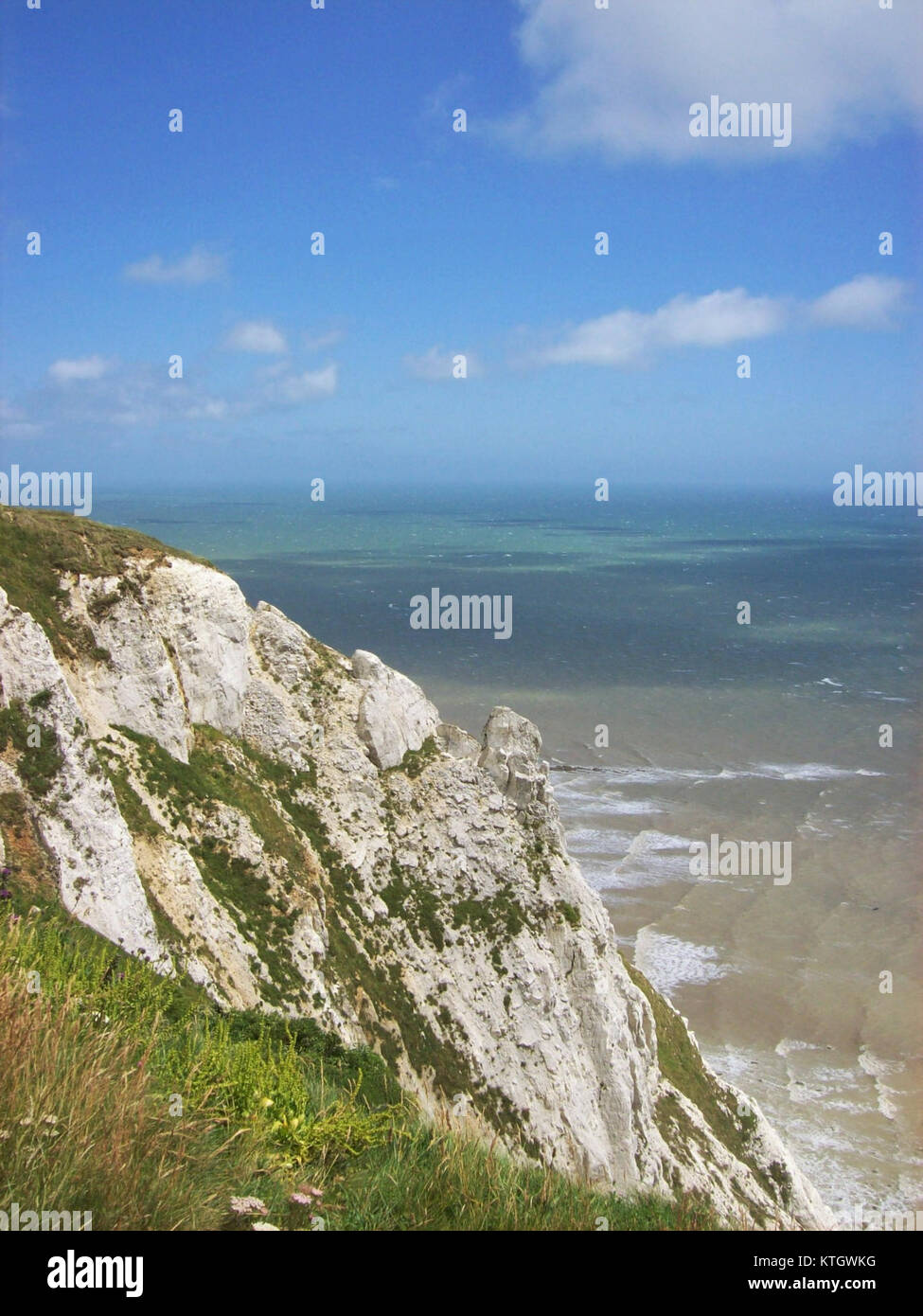 Beachy Head is a prominent chalk cliff located in East Sussex, England ...