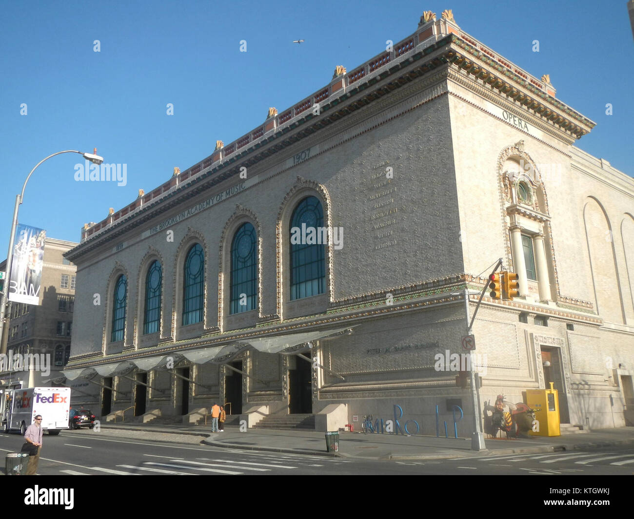 The BAM Sharp building, a modern architectural structure, features a ...