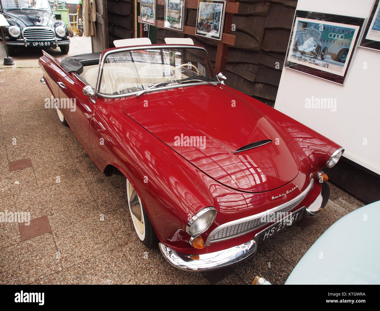 The Auto Union 1000 SP, a classic German car from the 1960s, known for ...