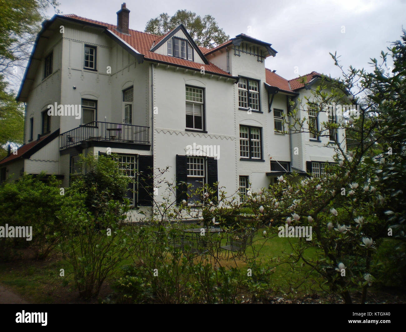 Baarn, located in the Netherlands, is represented here with its street ...