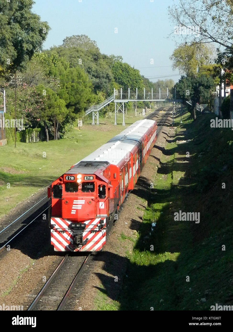 The Belgrano Norte Line is a commuter rail service in Buenos Aires ...