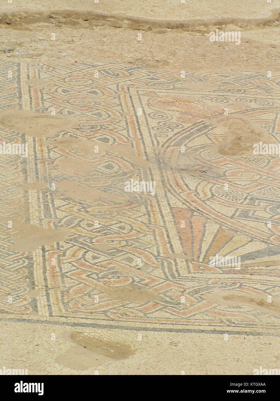 Beit Kama mosaic779 Stock Photo - Alamy