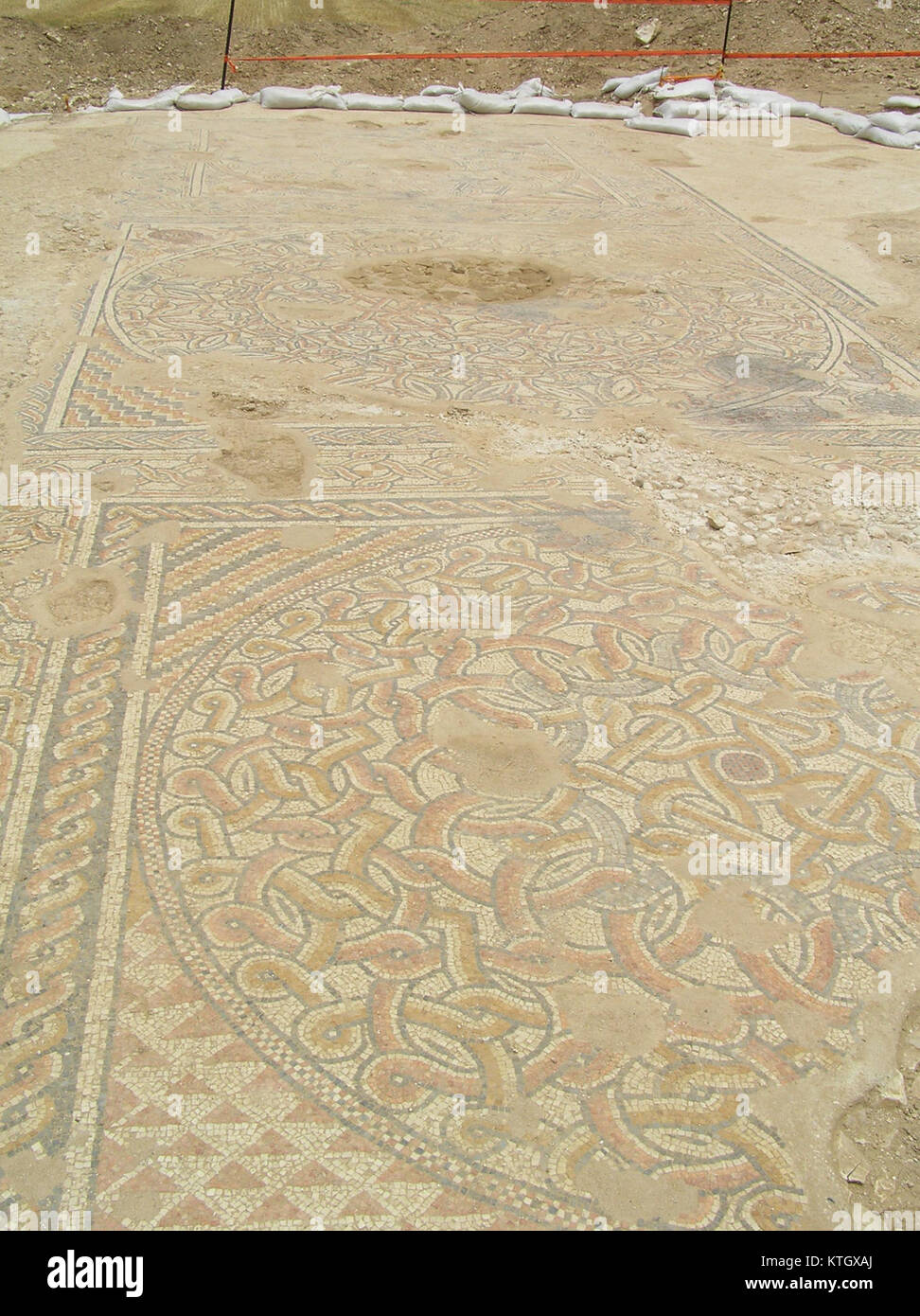 The Beit Kama mosaic, dating back to antiquity, is an important ...