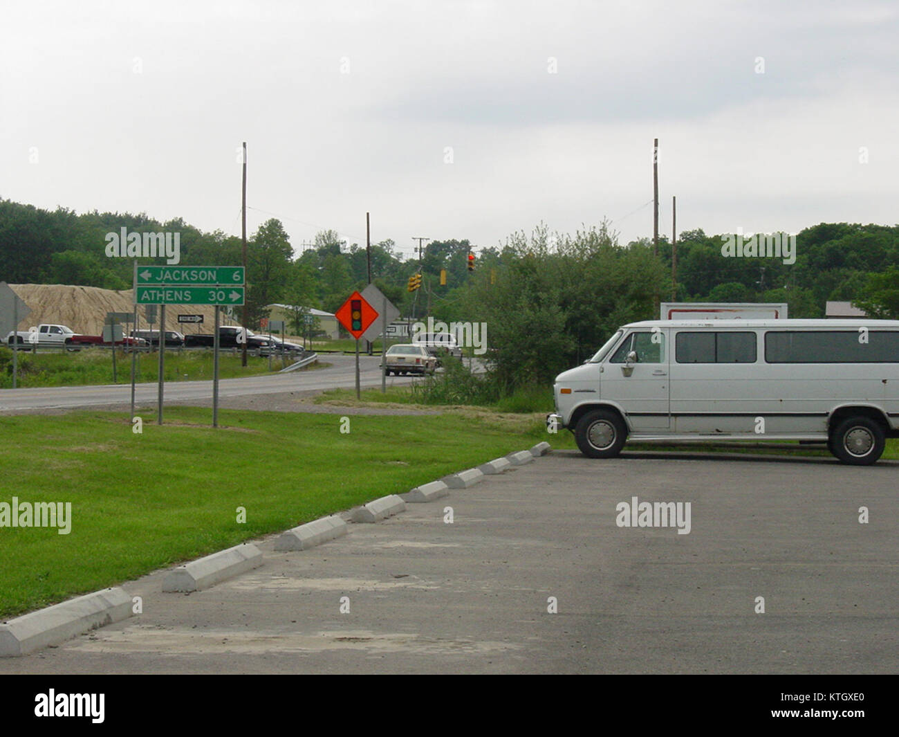 Berlin X Roads, captured in 2002, depicts a modern-day intersection ...