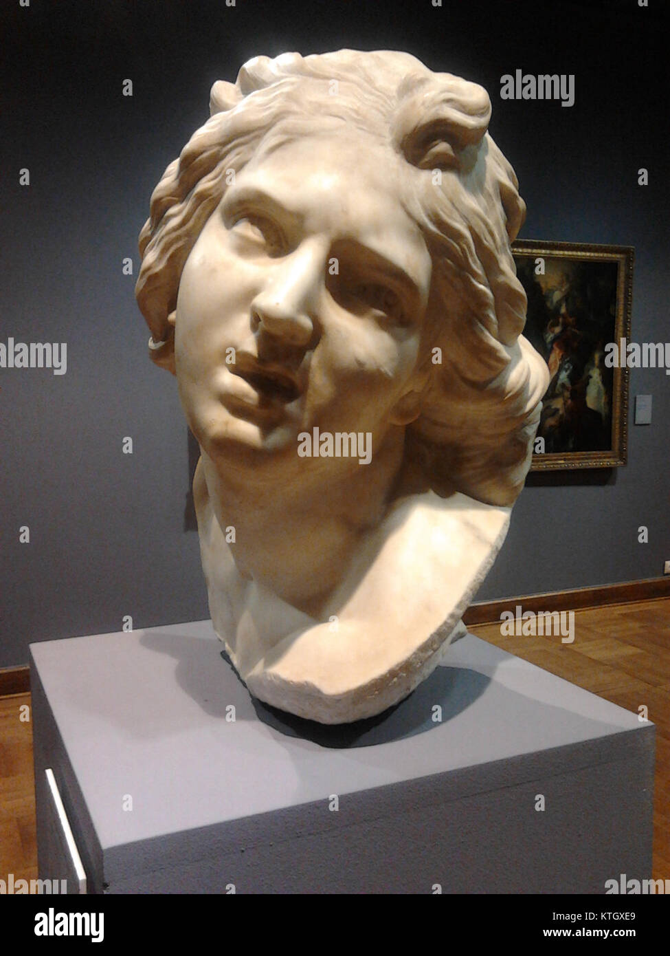 The 'Head of Proserpine' is a famous sculpture by Gian Lorenzo Bernini ...