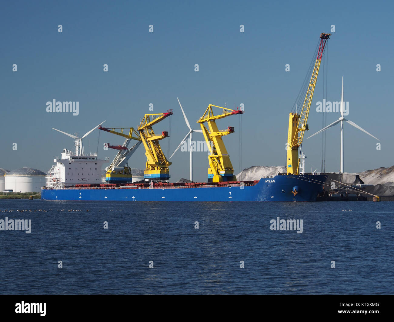 The vessel ATLAS, with IMO number 9642368 and MMSI 636015791, is a ...