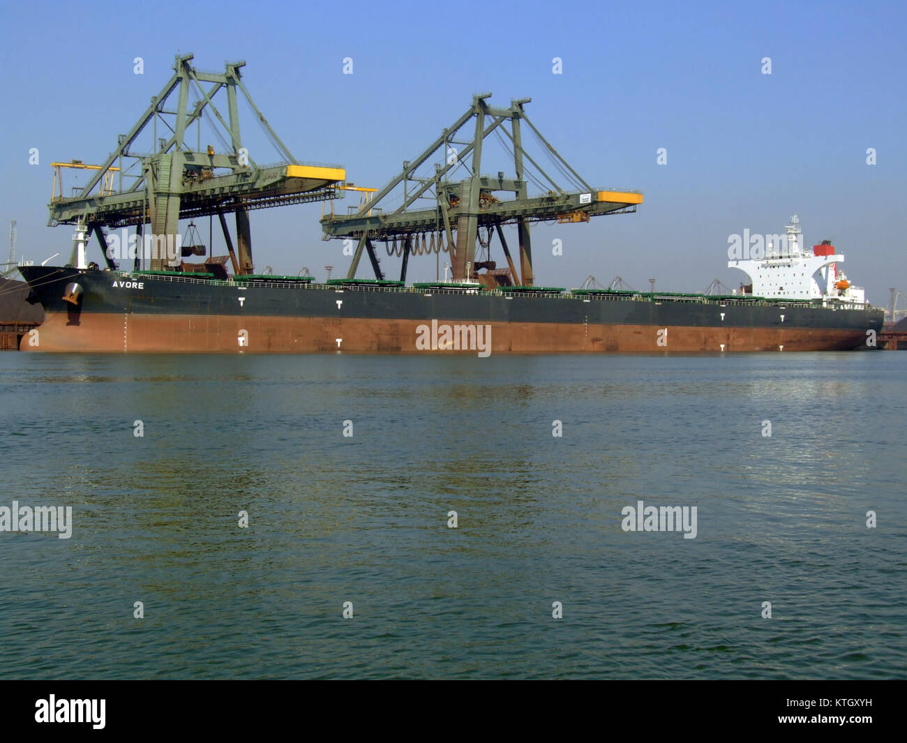 The Avore is a vessel identified by IMO 9339181, photographed at the ...