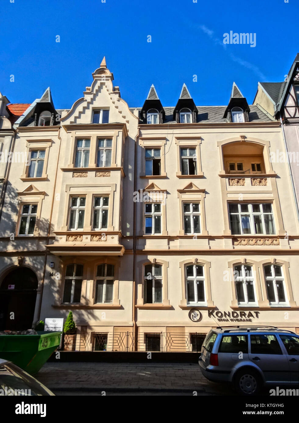 This image shows a building located at Cieszkowskiego Street in Poland ...