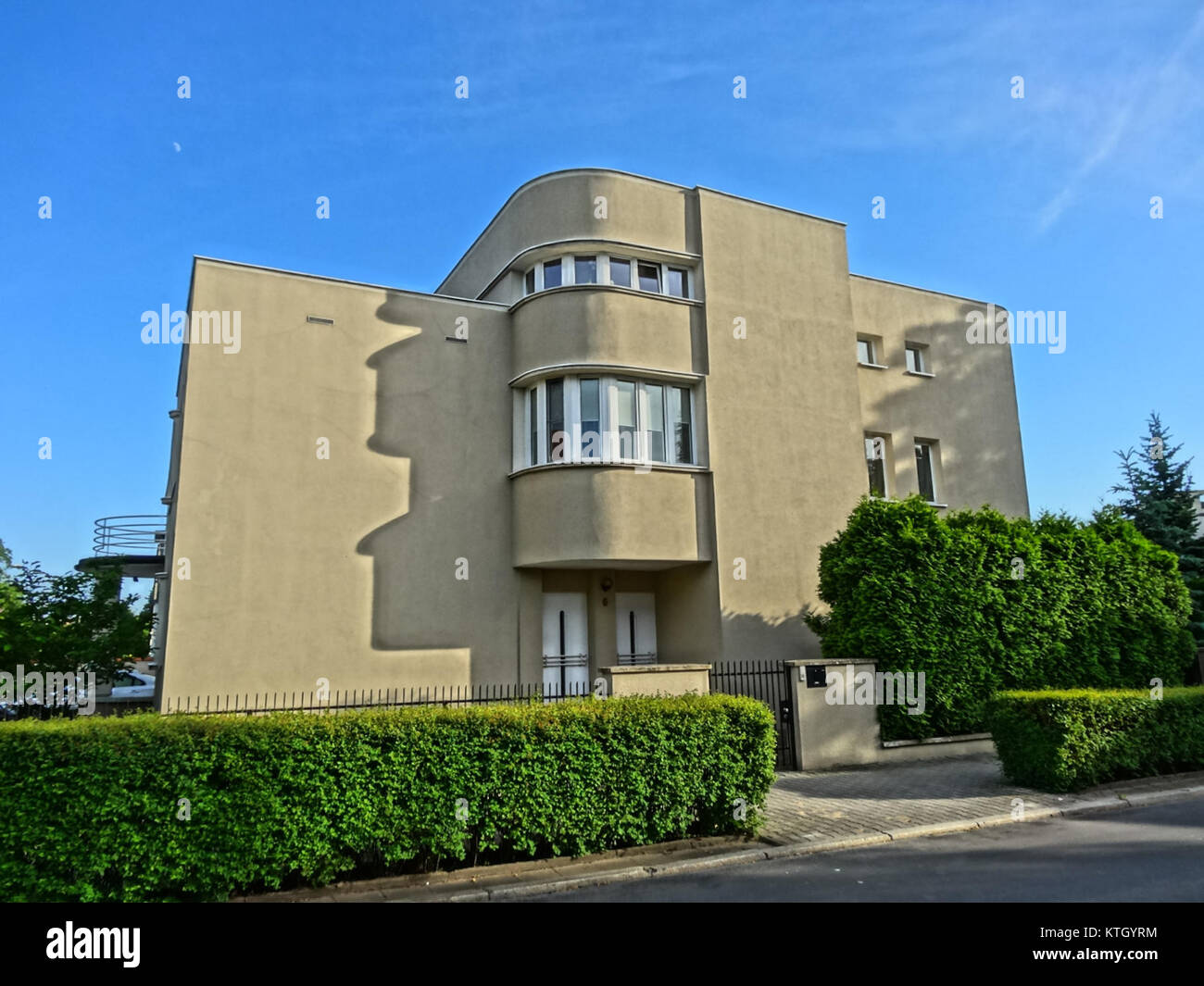 A photograph of a building located at Sielanka Street, captured in 2013 ...