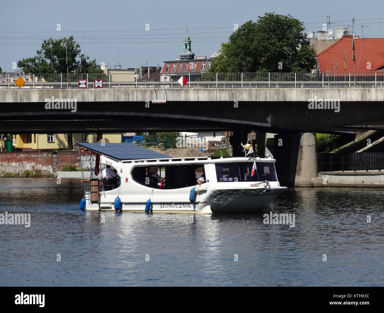 The Solidarity Bridge (Bdg Mosty Solidarnosci) is an important ...