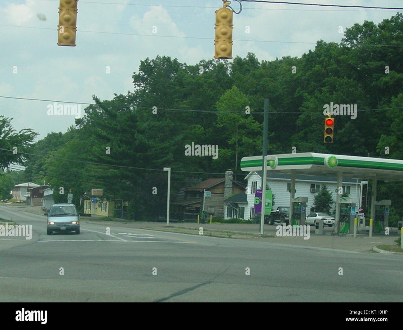 This image showcases a view of Athens, Ohio, capturing the local ...