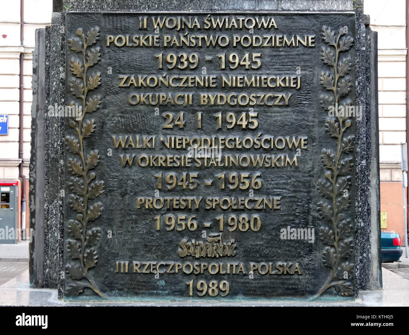 The Pomnik Wolności (Freedom Monument) in Bydgoszcz, Poland, was ...