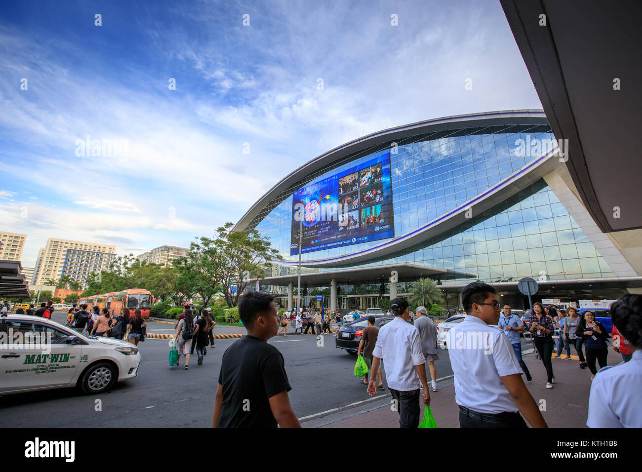 SM Mall of Asia (MOA) is a 2nd largest mall in the Philippines on Jul 7, 2017 in Manila ...