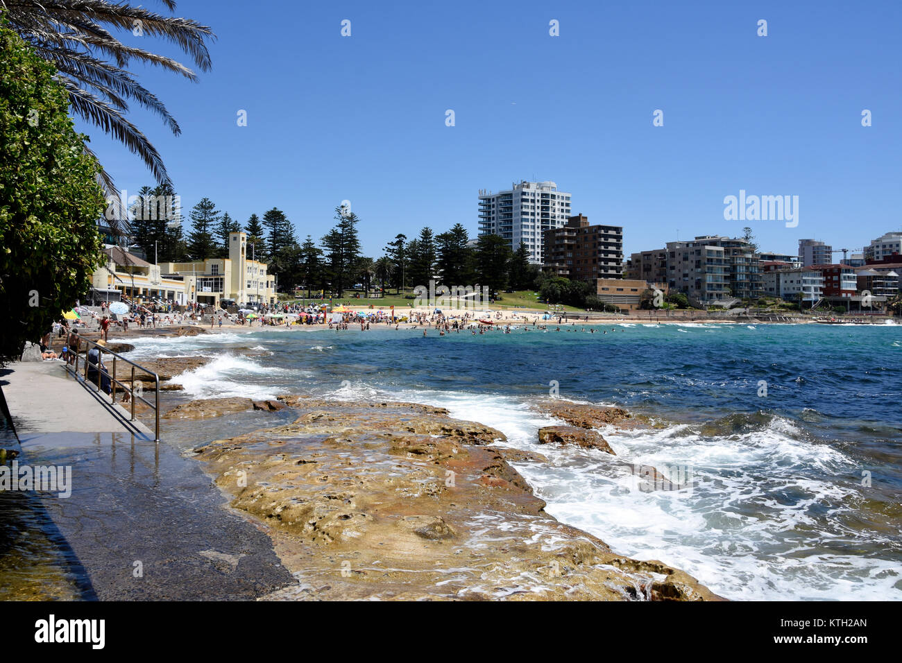 View of the water at North Cronulla beach area Stock Photo - Alamy