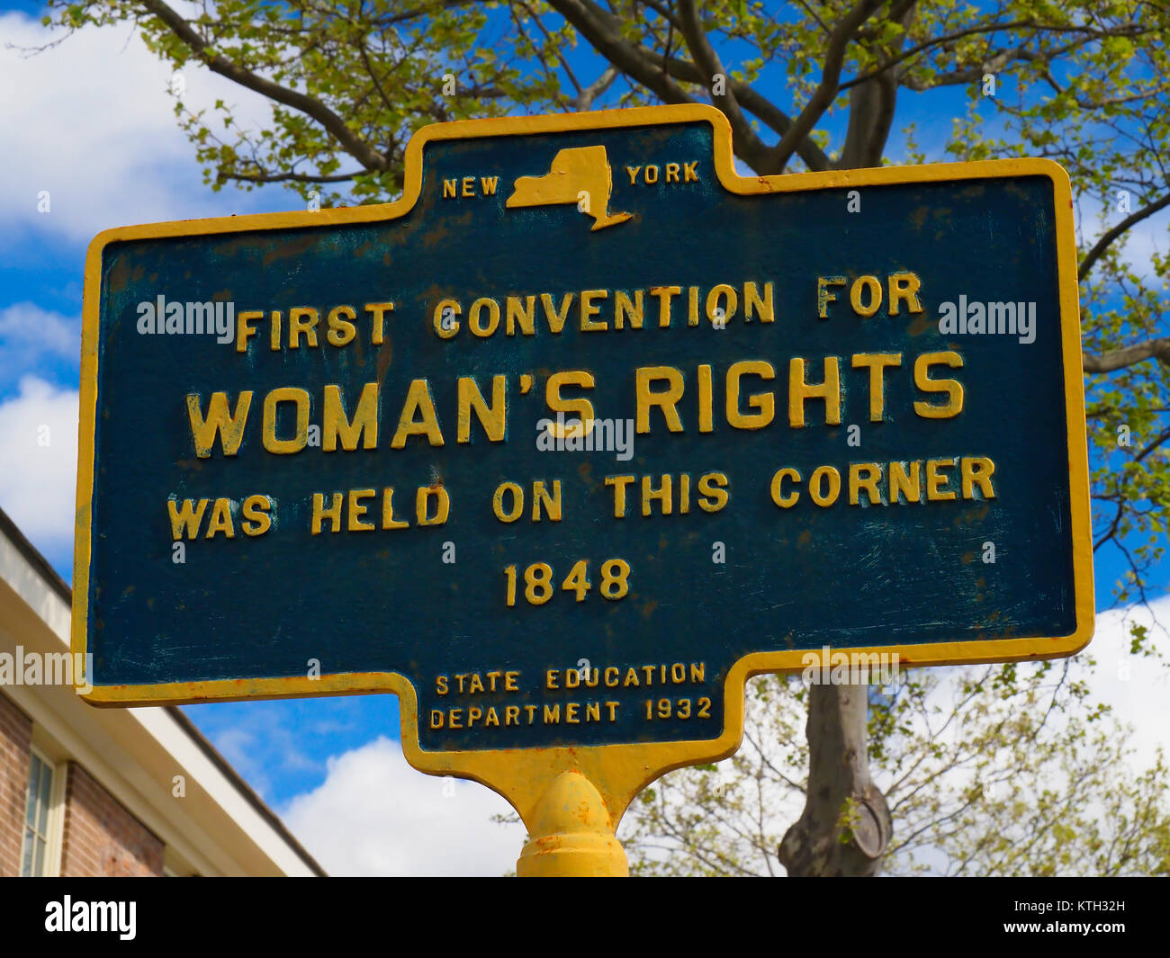 Women’s rights national historical park hi-res stock photography and ...