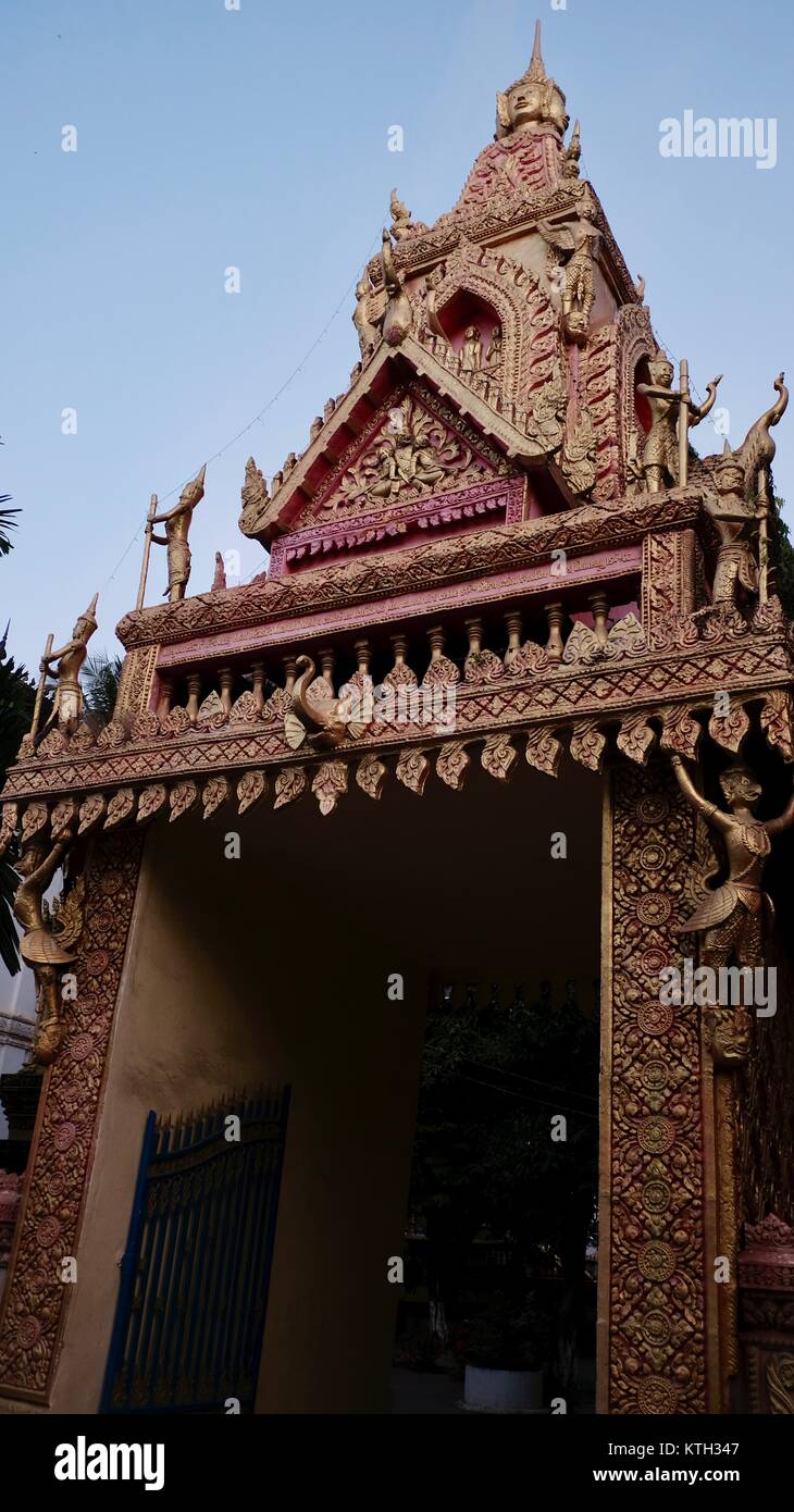 Wat Temple Complex Battambang Cambodia South East Asia Stock Photo - Alamy