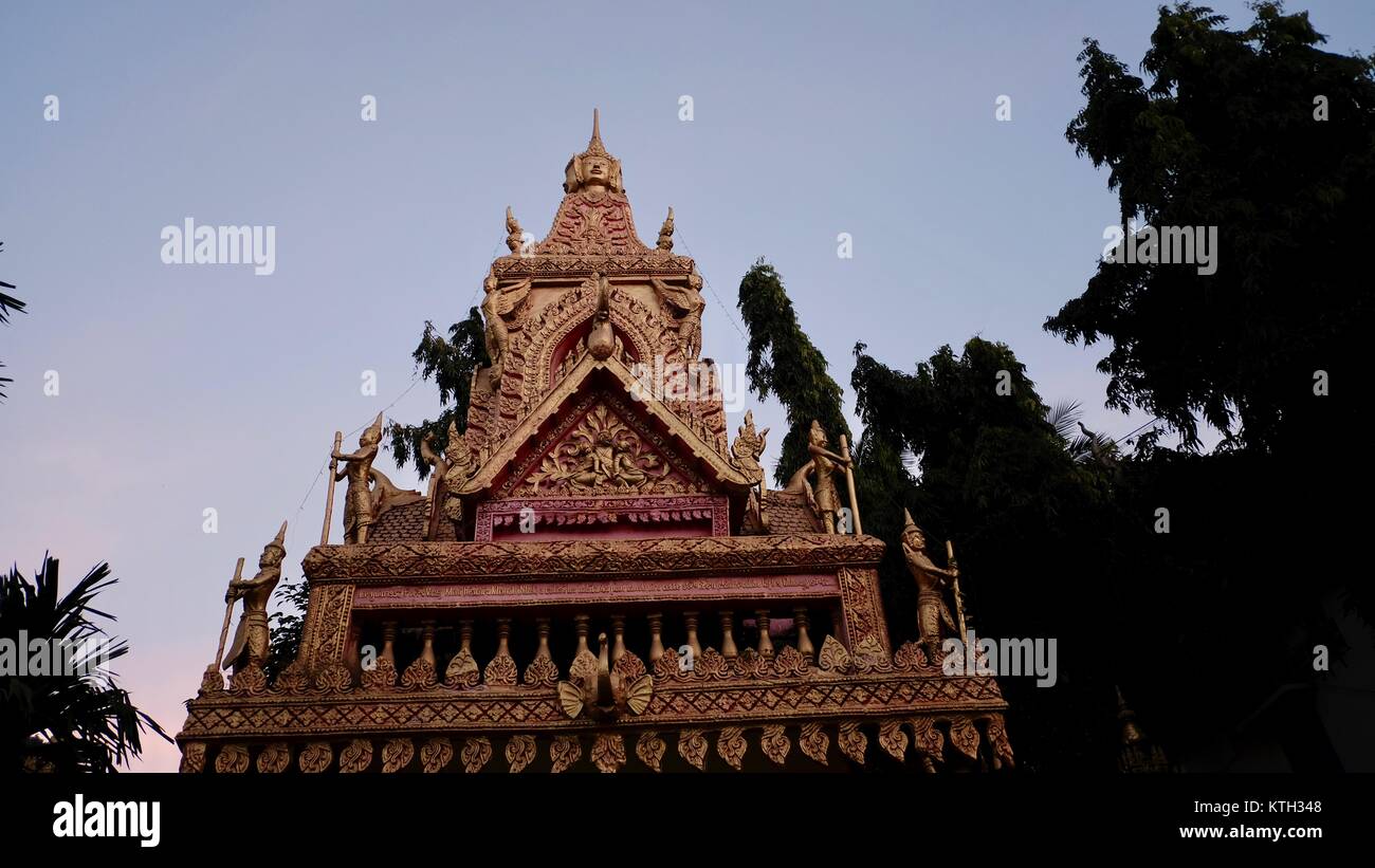 Wat Temple Complex Battambang Cambodia South East Asia Stock Photo - Alamy
