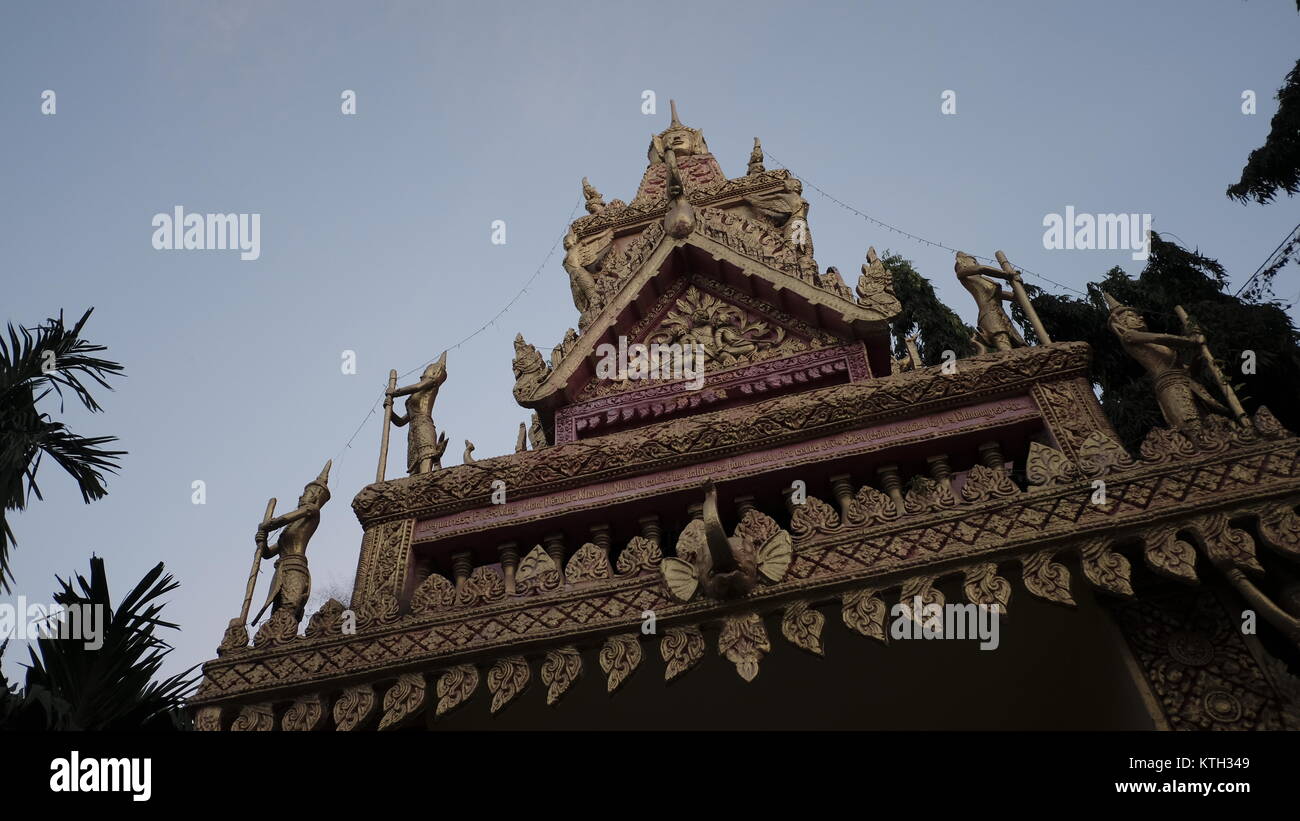 Wat Temple Complex Battambang Cambodia South East Asia Stock Photo - Alamy