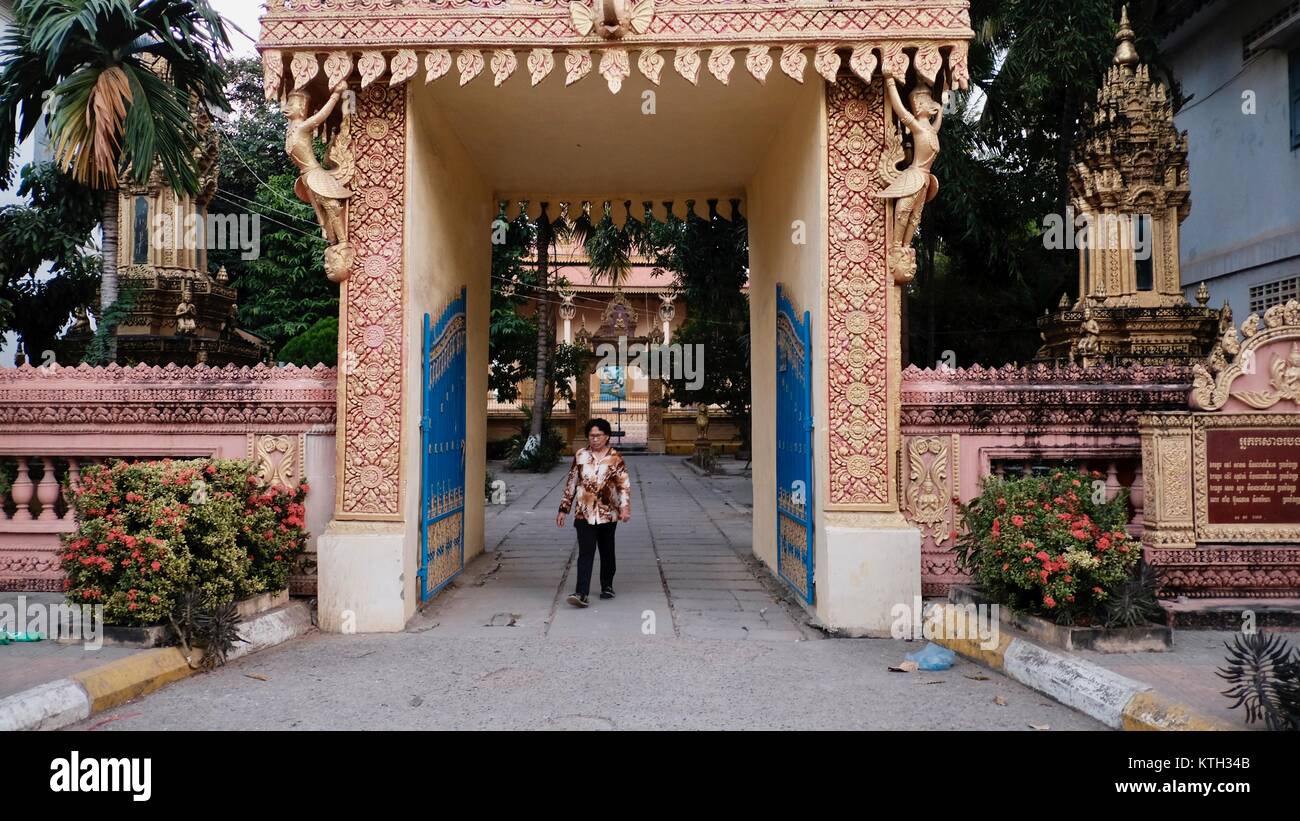 Wat Temple Complex Battambang Cambodia South East Asia Stock Photo - Alamy