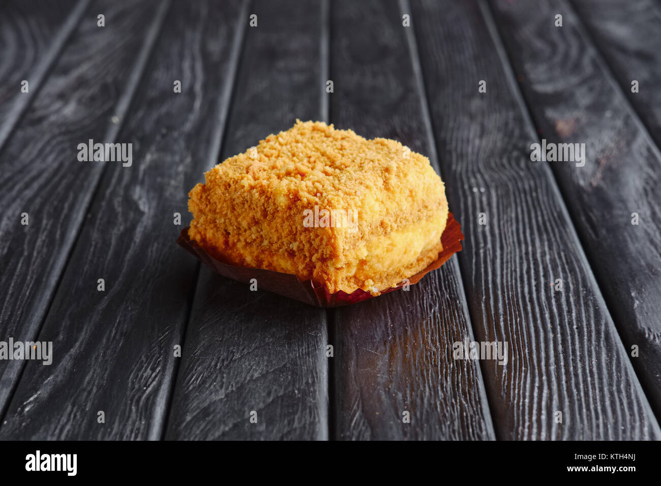 Appetizer for reception. Tiramisu, caramel cake in breading Stock Photo ...
