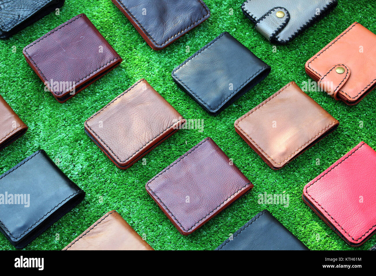 wallet of leather skin Stock Photo - Alamy