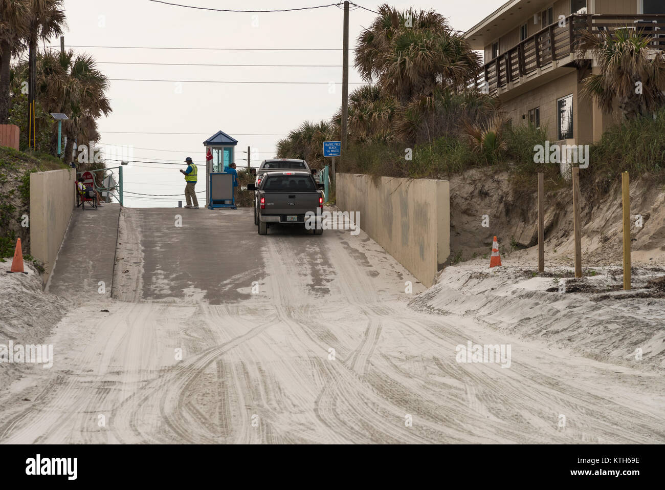 Volusia County Beach, Florida USA Stock Photo - Alamy
