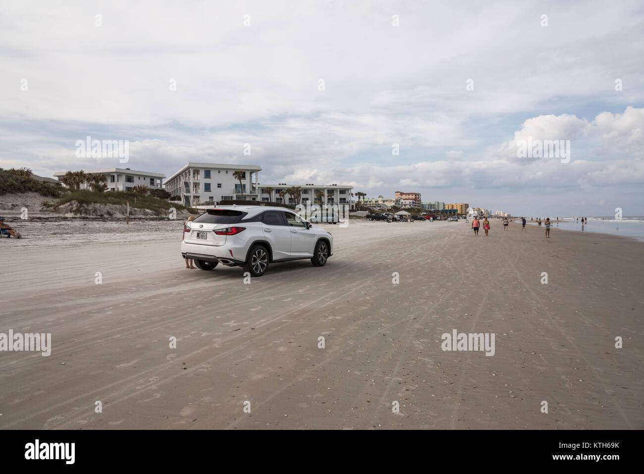 Volusia County Beach, Florida USA Stock Photo - Alamy