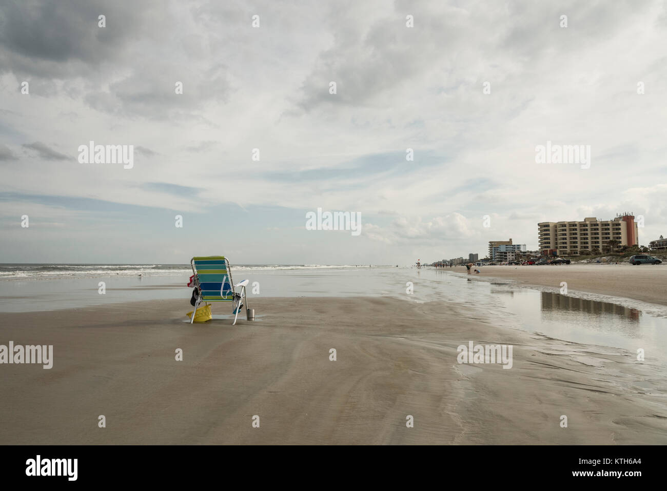 Volusia County Beach, Florida USA Stock Photo - Alamy