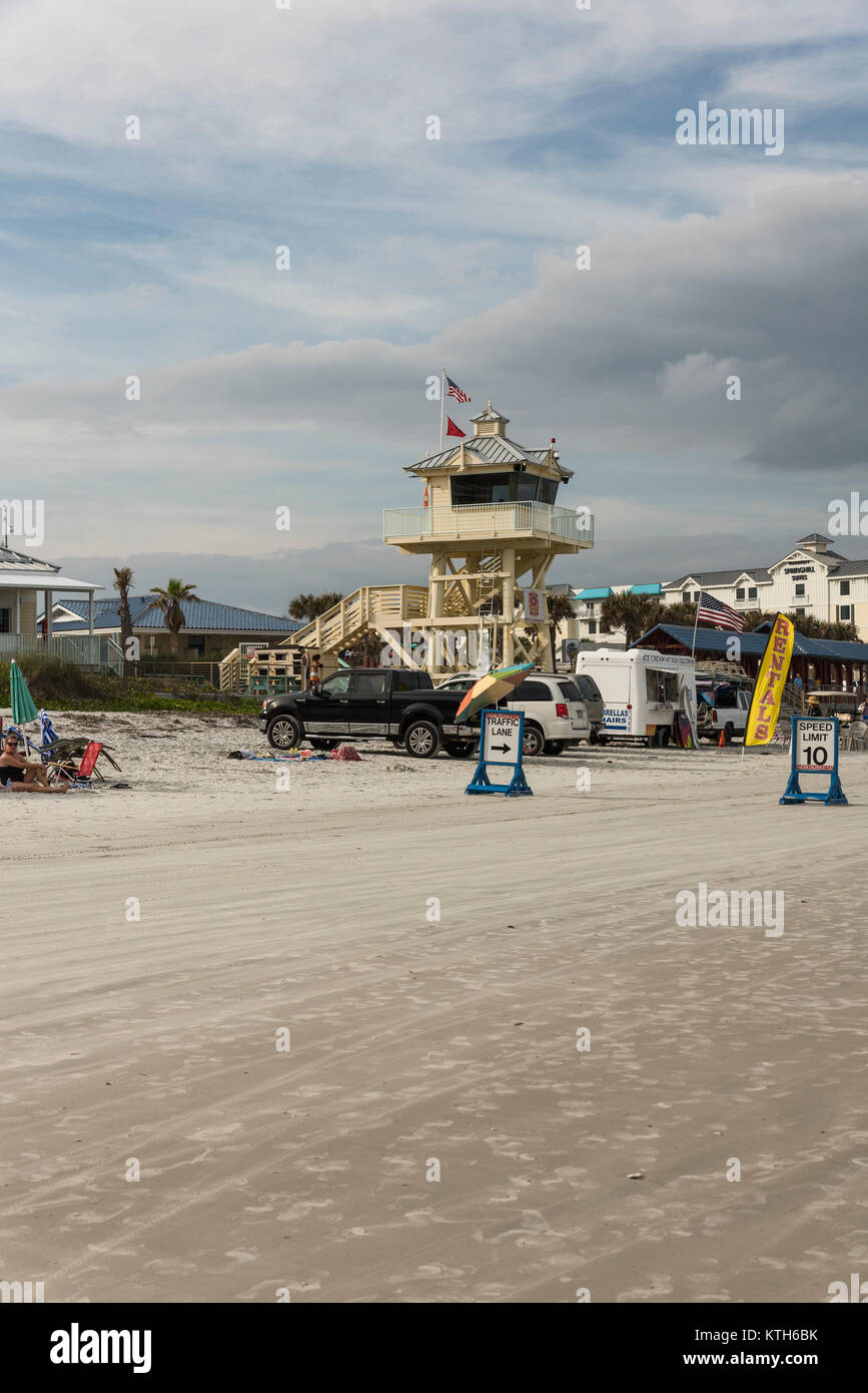 Volusia County Beach, Florida USA Stock Photo - Alamy
