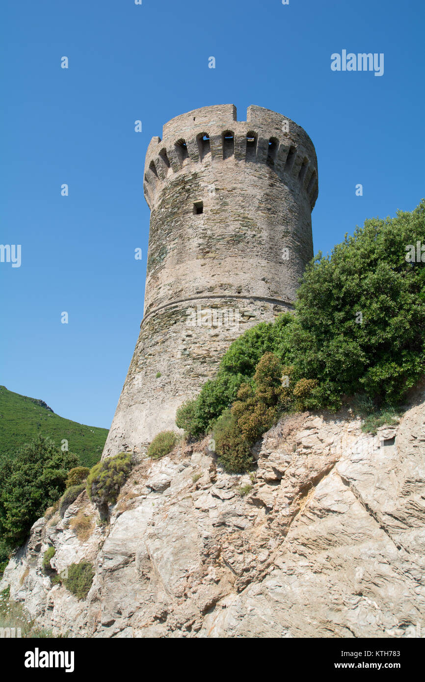 Genoese tower, corsica hi-res stock photography and images - Alamy